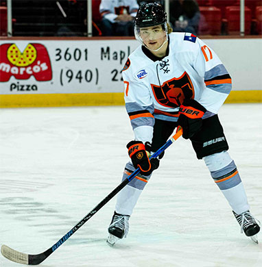 Wichita Falls forward Carter Korpi had a goal and an assist in a 2-1 ...